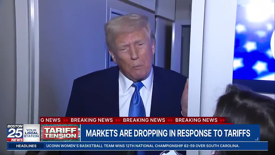 Panic Monday: World stock markets plunge again as Trump doubles down on ...