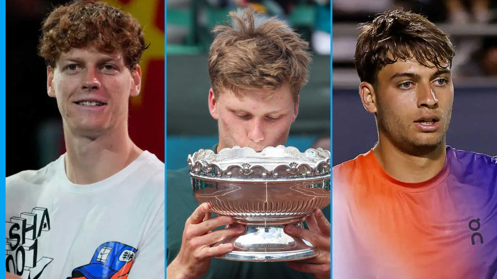 ATP Rankings: Jannik Sinner still dominant, Jenson Brooksby +335 ...