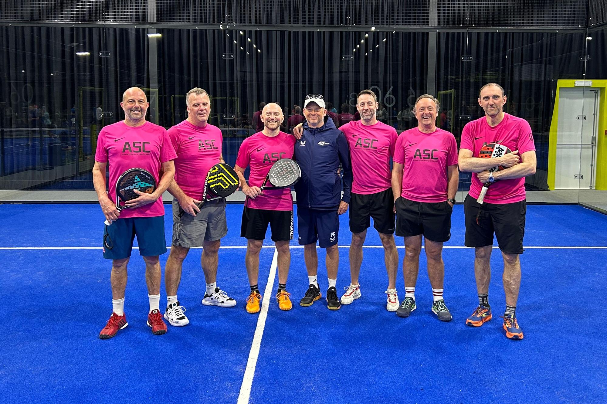 Chichester men’s padel second team bow out in national quarter-finals