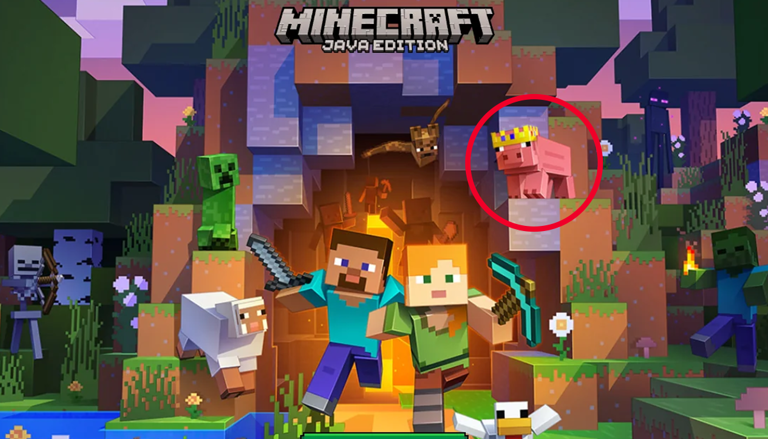 ¿Quién es el cerdo con corona en Minecraft y por qué se ha convertido en una leyenda?