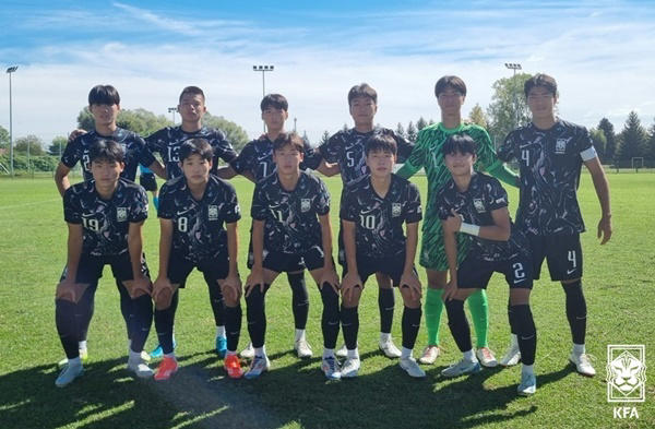 U-18 축구대표팀, 13일부터 강원도 고성에서 올해 첫 소집훈련