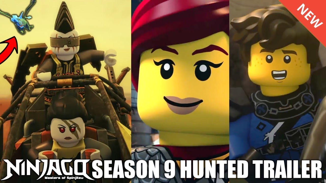 LEGO Ninjago Hunted NEWEST Trailer - New Dragons & Ninja Suits! (Season 9)