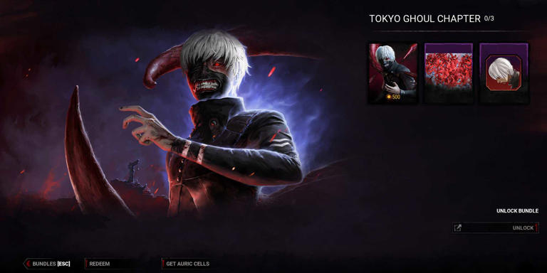 Ken Kaneki Tokyo Ghoul Killer Guide in Dead by Daylight
