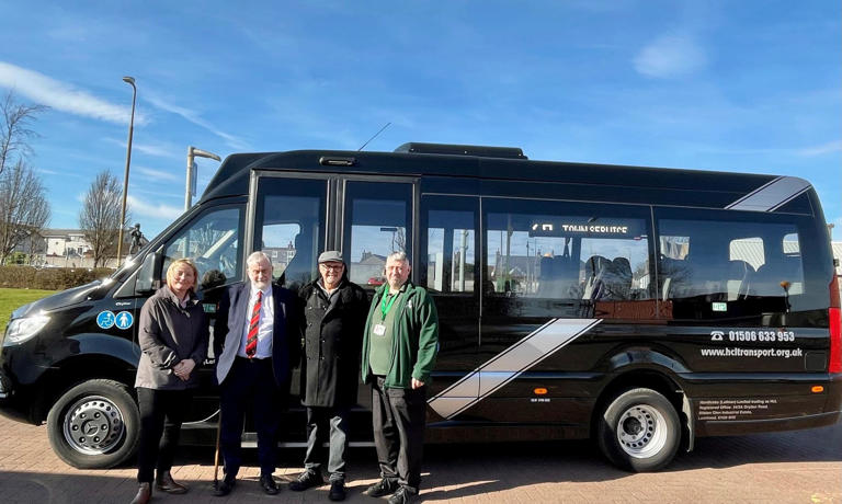 Are we seeing double? Two brand new 16-seater adapted buses arrive at ...