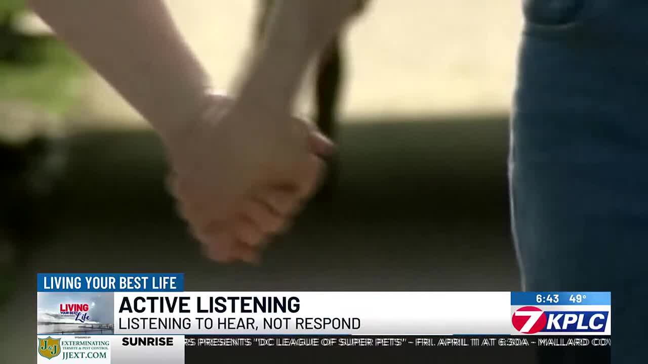 Bettering your relationship by listening to hear rather than respond