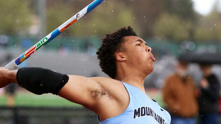 Whether it’s a football or a javelin, Mountainside junior Cade Mitchell ...