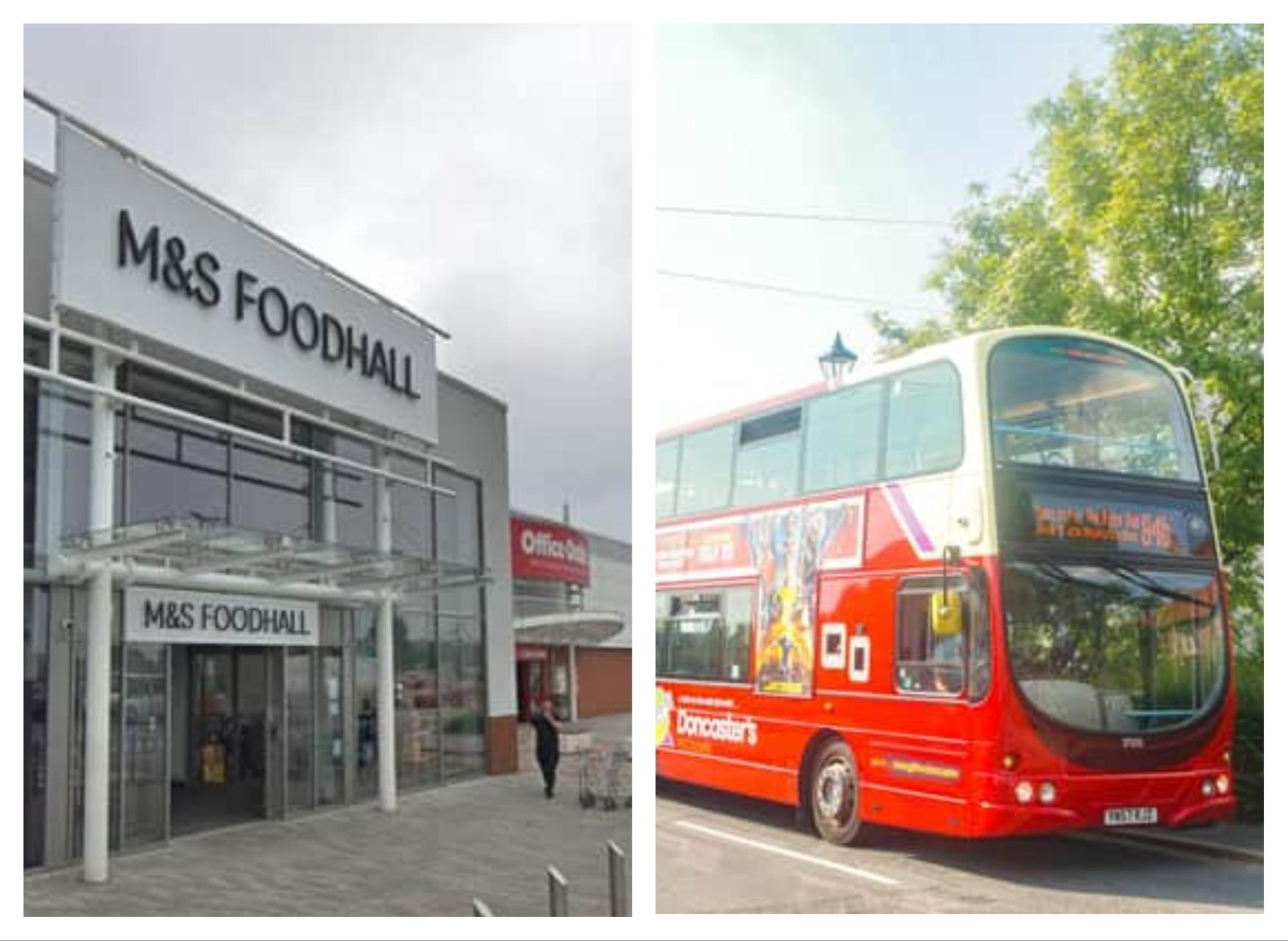 Bus route serving new Doncaster Marks and Spencer store to be introduced