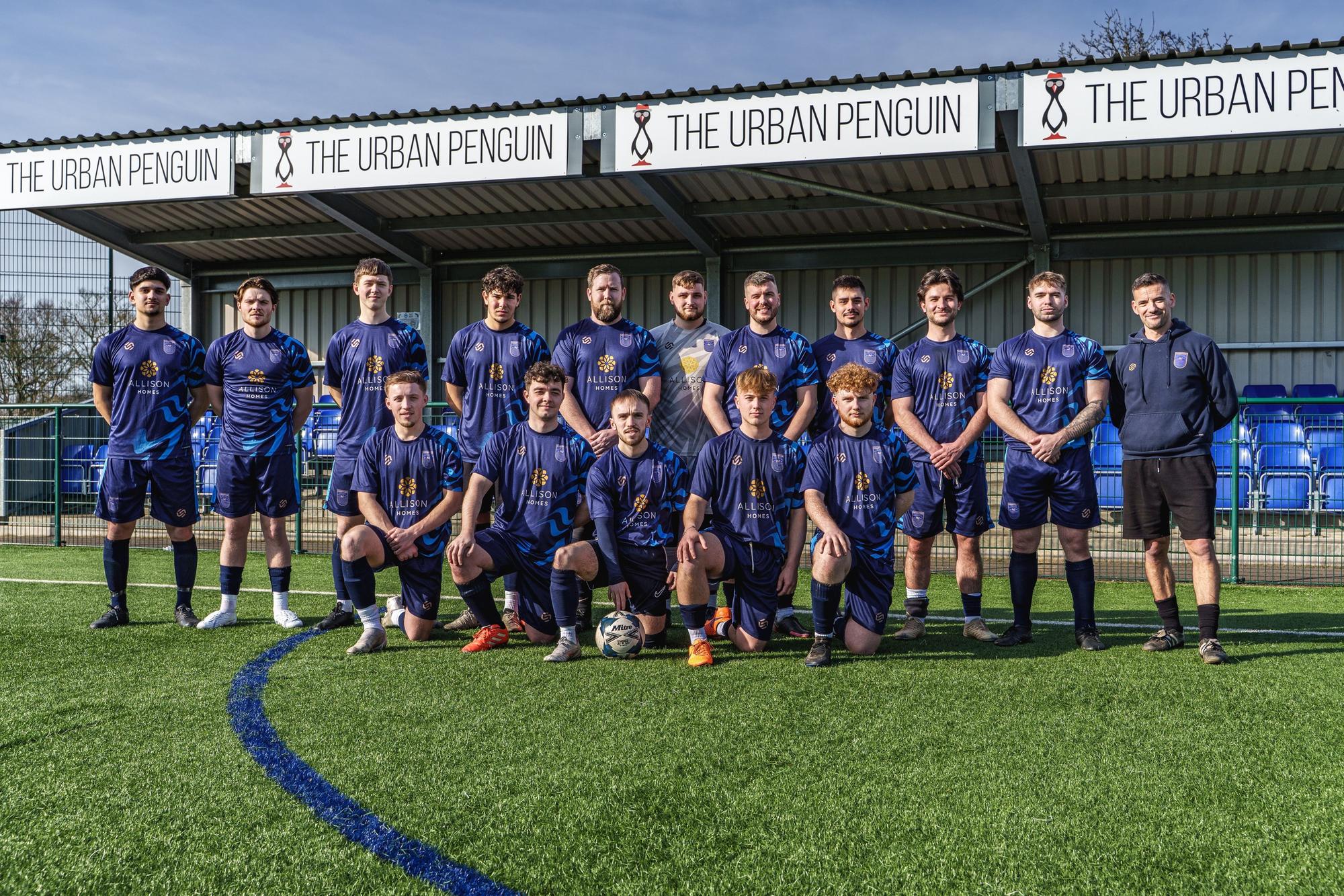 Peterborough football team scores big with Allison Homes East sponsorship