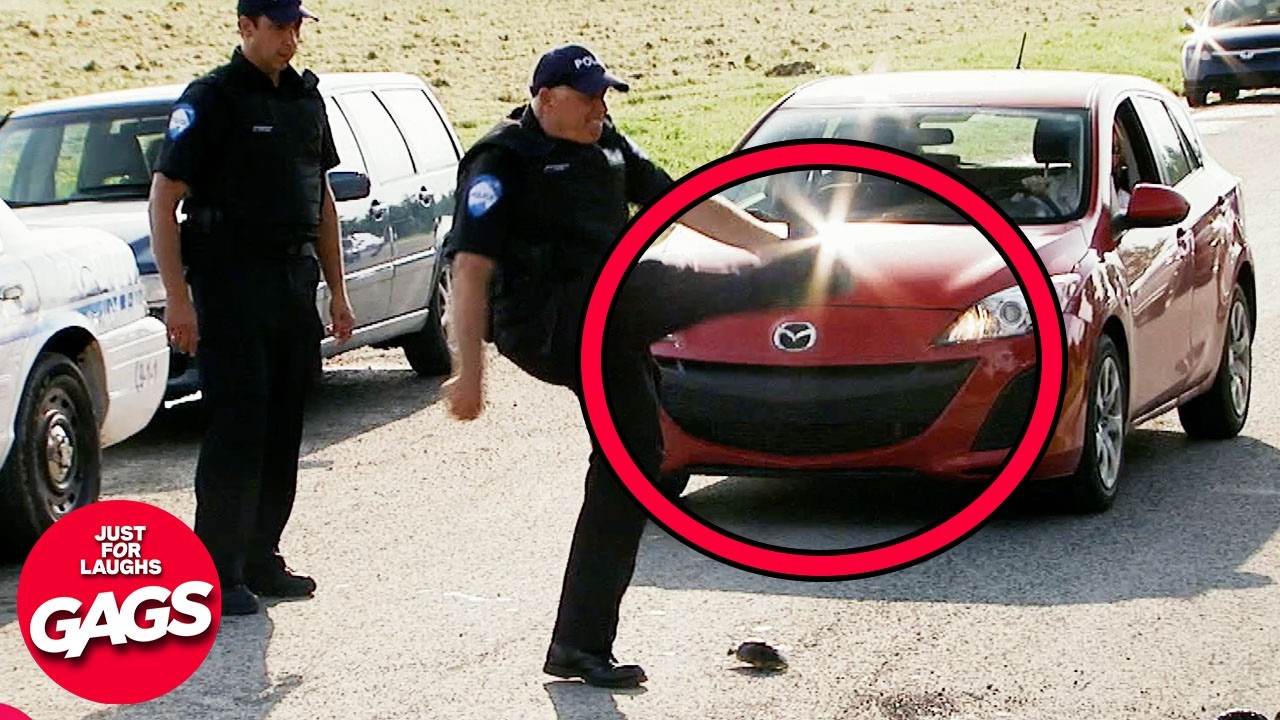 Evil Cop Gets Caught | Just For Laughs Gags