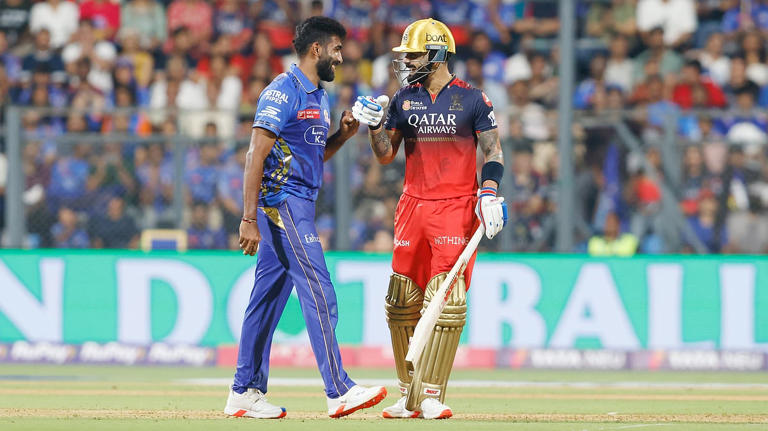 IPL 2025: Jasprit Bumrah's Playful Run-Out Attempt On Virat Kohli Steals Show In A Lighthearted ...