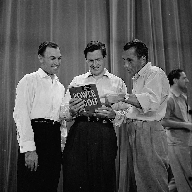 Masters 2025: Rare pictures of Ben Hogan's golf swing shoot at Augusta ...