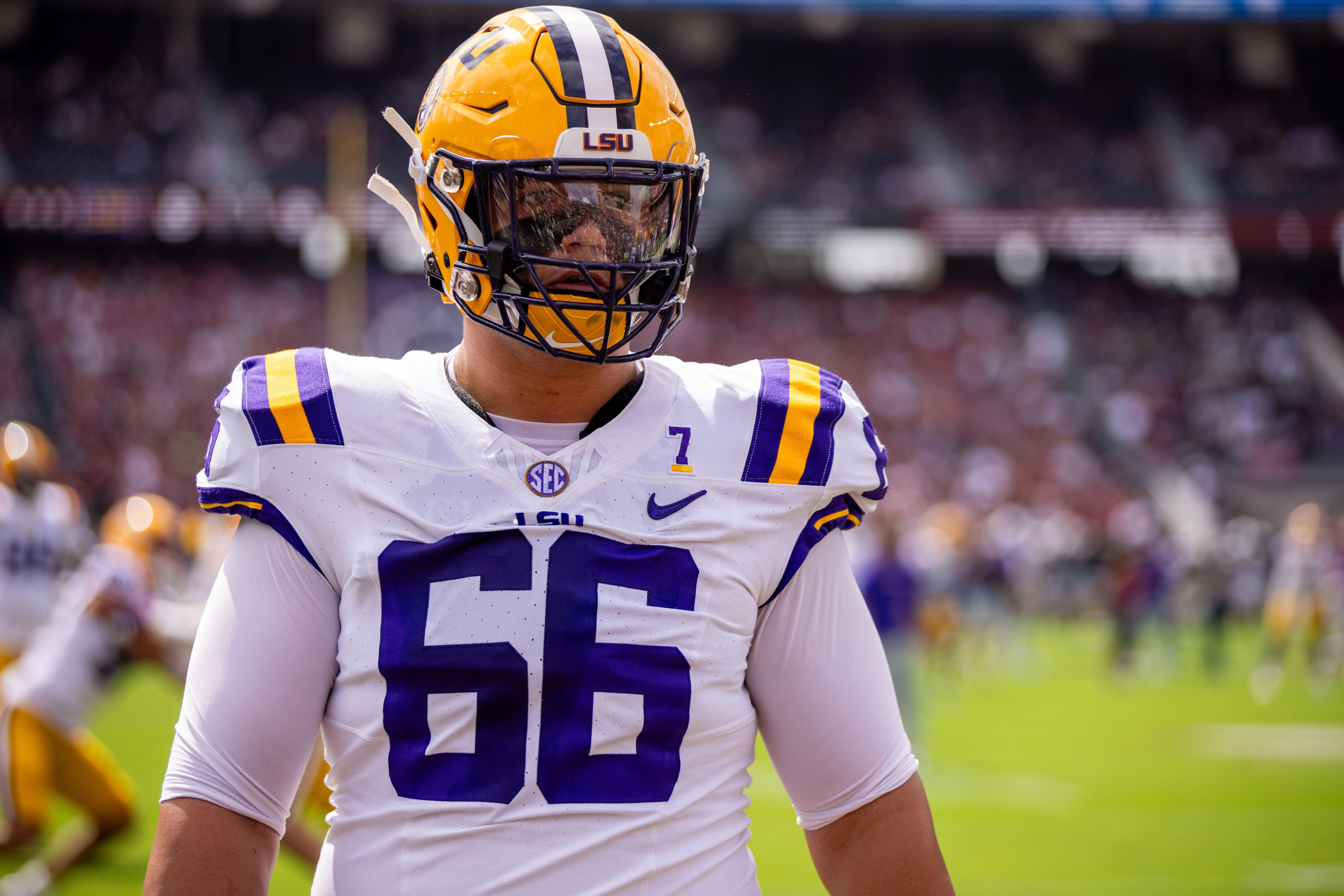 Former LSU tackle Will Campbell will attend the NFL draft in person
