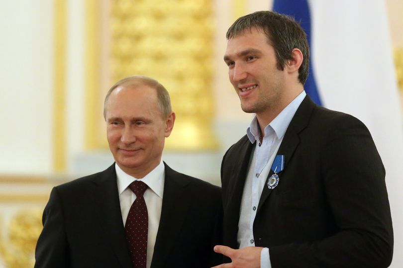 Alex Ovechkin's true colors clear to see with Vladimir Putin support