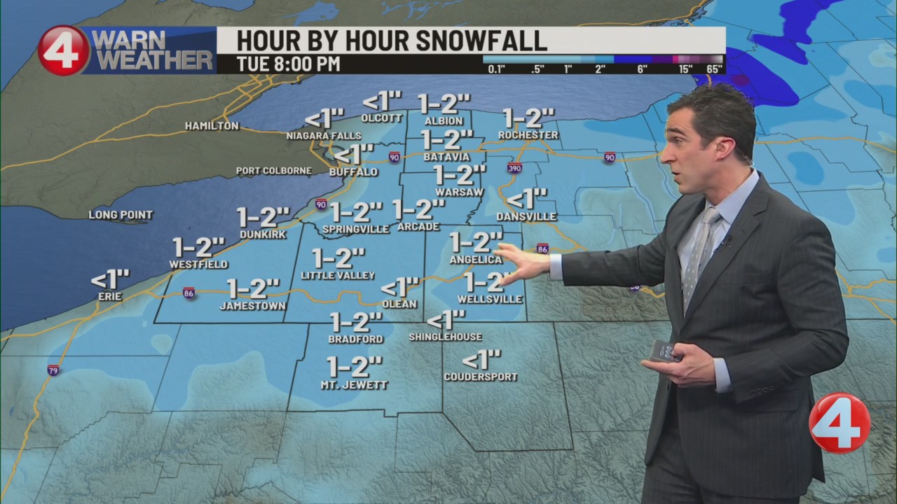 Buffalo weather update: Noon, 4/7/25