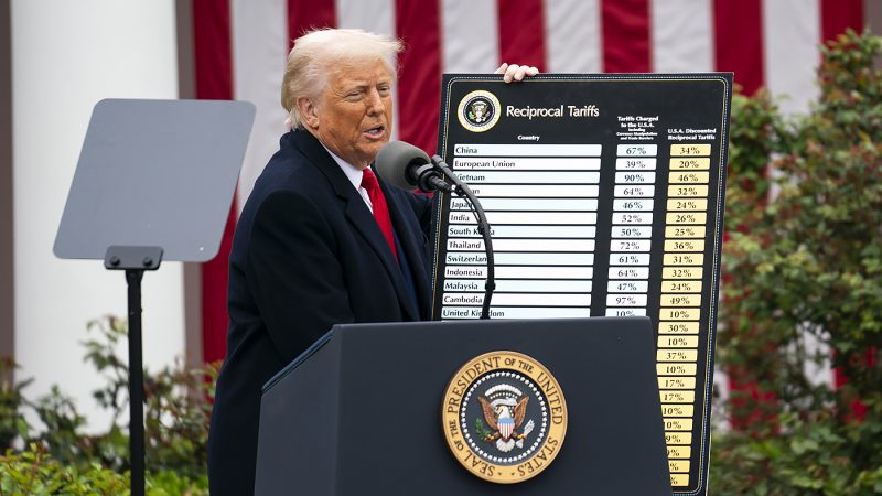 Trump pushes back on tariff criticism: ‘Don’t be a PANICAN’