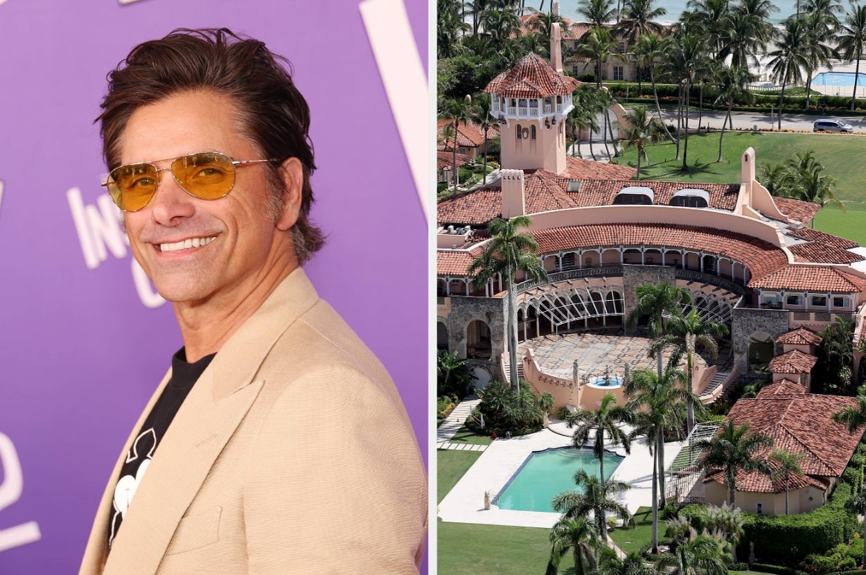 Here's What's Going On With John Stamos Appearing At Mar-A-Lago This Weekend