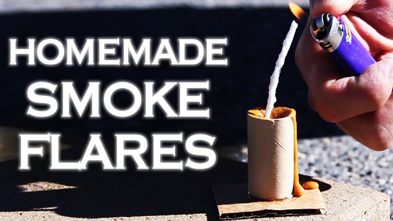 Make homemade signal flares on a budget