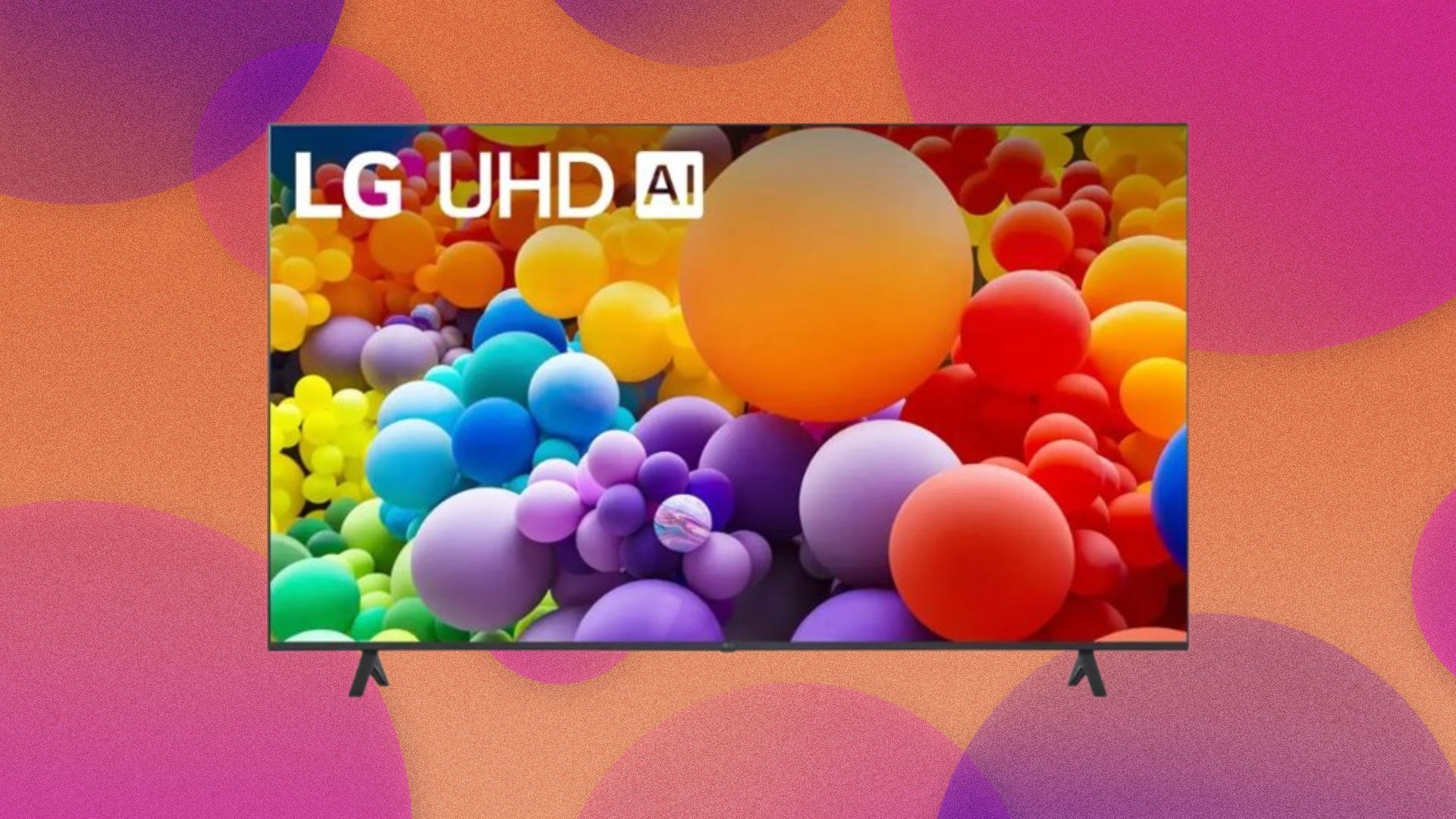 Lean into screen time with this LG 65" smart TV