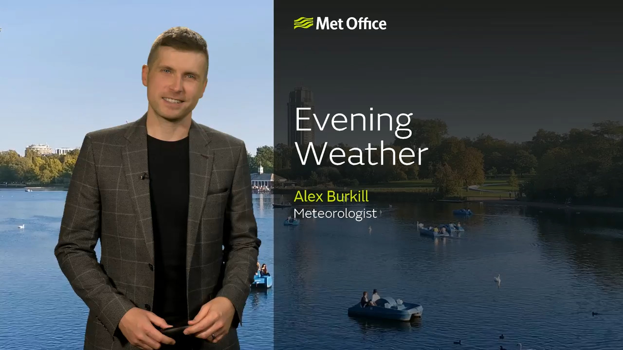 Met Office Monday Evening Weather Forecast 07/04/2025