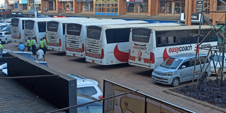 Parcel Delivery Rates by Select Buses in Kenya