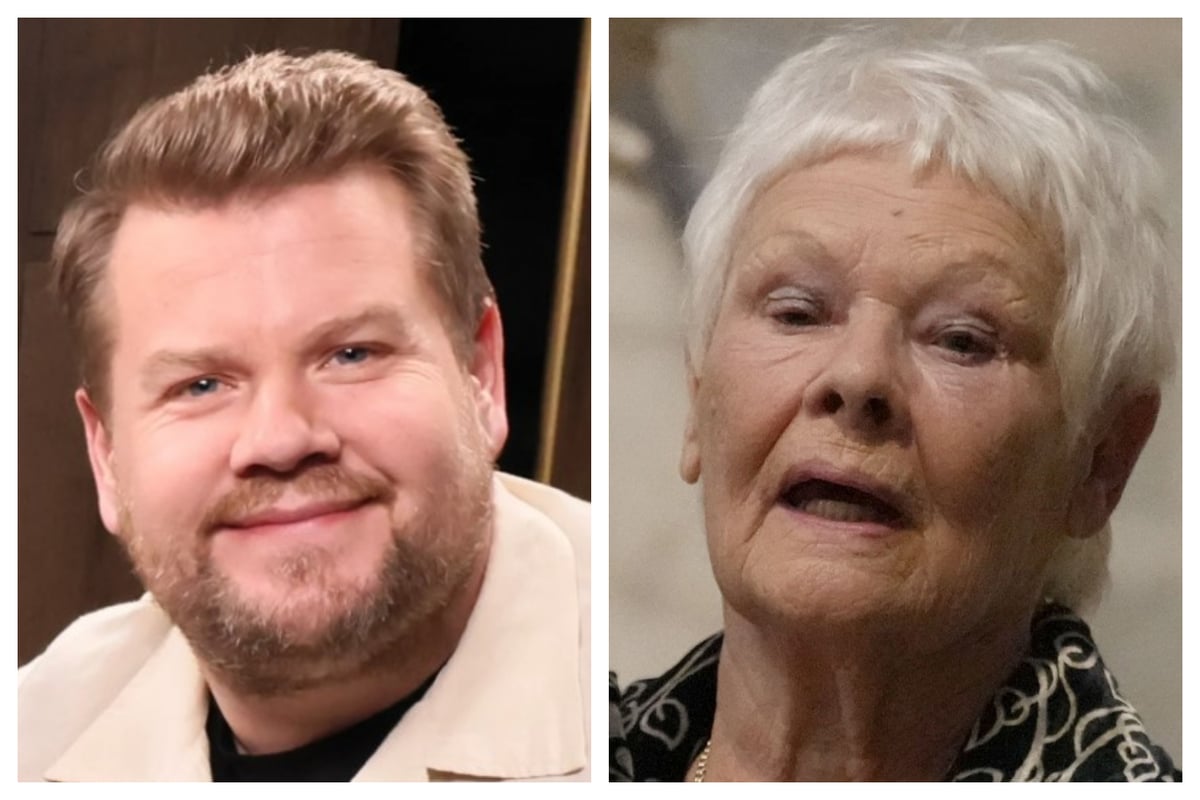 James Corden met with silence after bizarre Dame Judi Dench and Dr ...