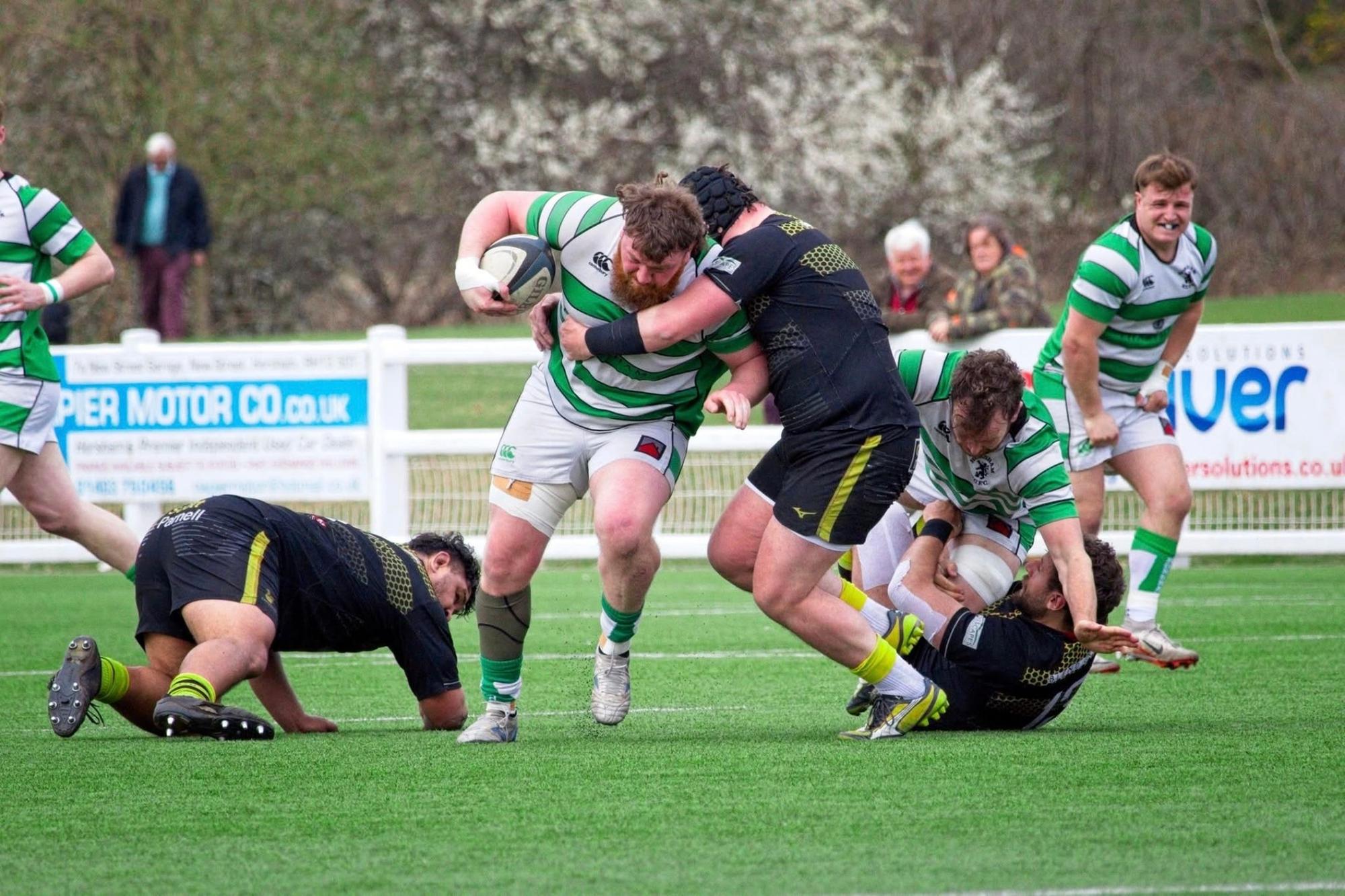 Horsham RFC battle bravely in defeat - and are relegated