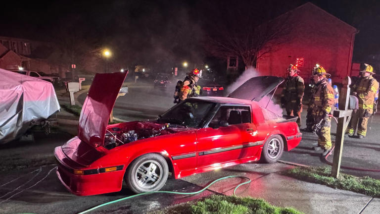 Battery Fire Claims A Classic Mazda RX-7