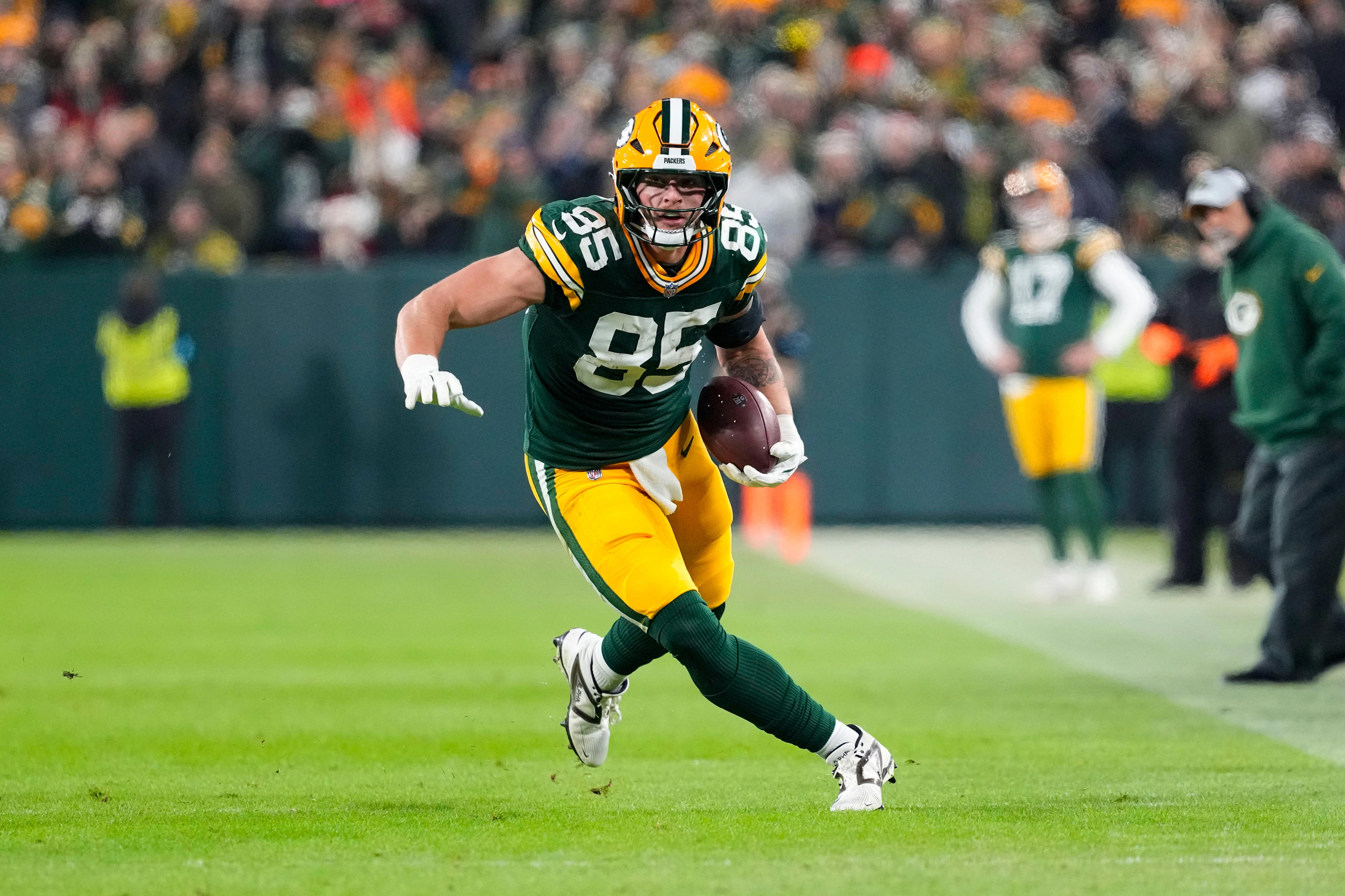 After excellent 2024 season, how can Packers TE Tucker Kraft improve in ...