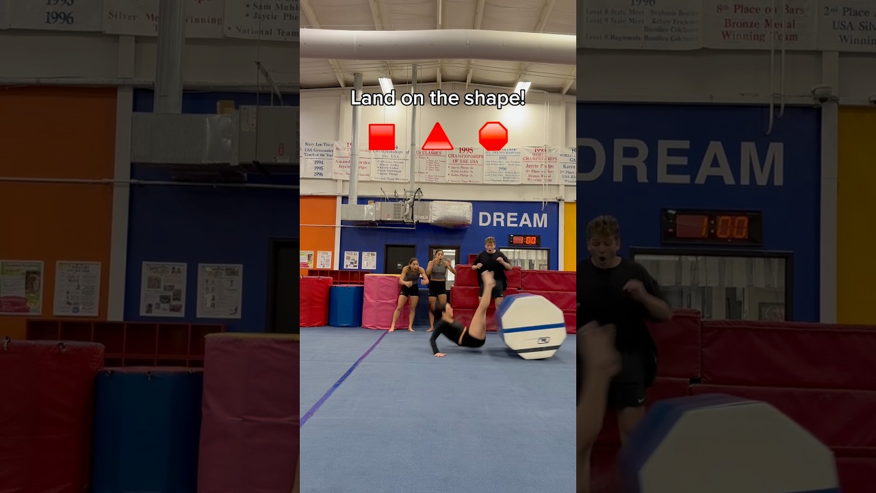 Extreme land on the shape challenge