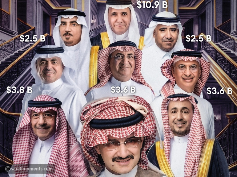 15 Saudi Billionaires Make a Splash on Forbes 2025 List