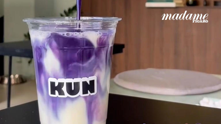 Voici l’Ube, la nouvelle boisson violette qui défie le matcha