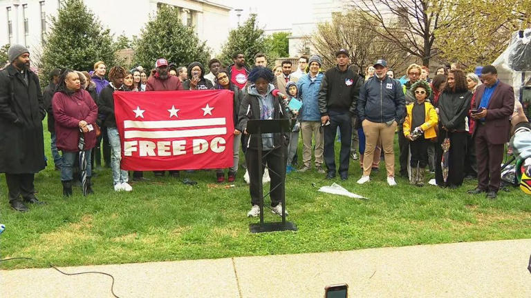 DC residents rally at Capitol Hill, urging lawmakers to restore $1.1B ...
