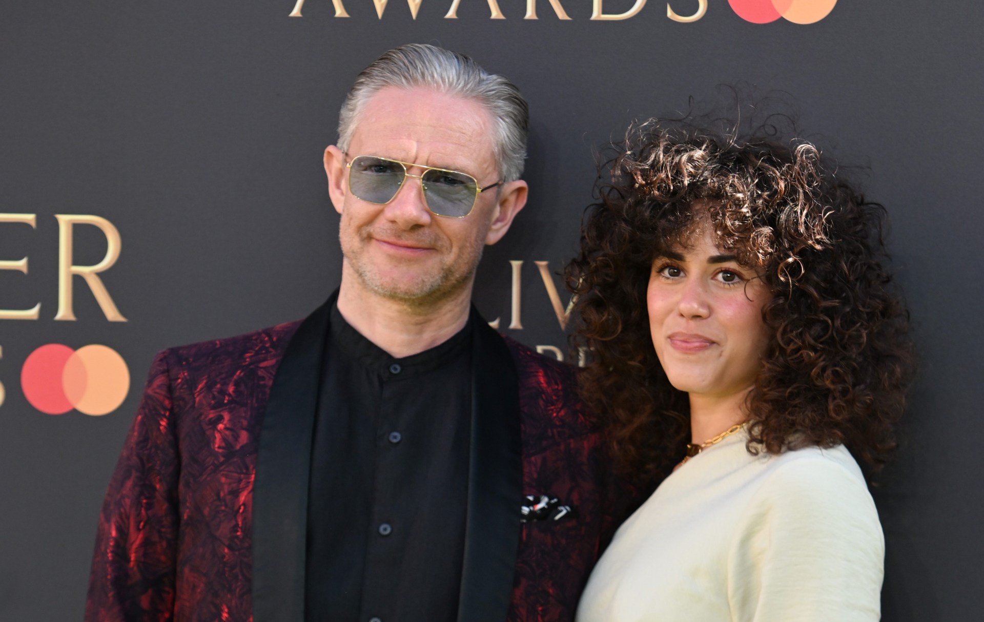 Martin Freeman, 53, looks smitten with French actress girlfriend Rachel ...