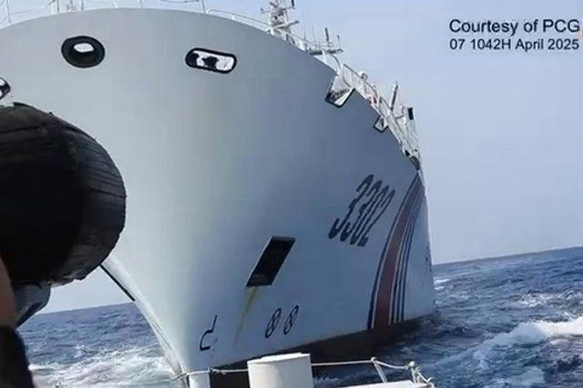 PCG: China Coast Guard 'made multiple attempts' to ram PH ship