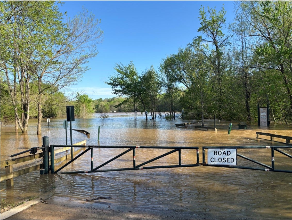 Flood stage: How high are the Mississippi, Wolf Rivers after heavy ...