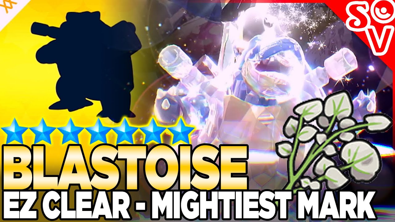 Blastoise Herba Mystica Raid - Pokemon Scarlet and Violet *OVER*
