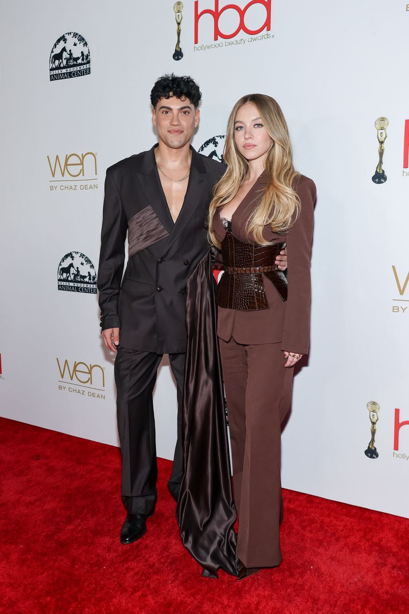 Sydney Sweeney Layered a Croc Corset Over Her Blazer—and It Works