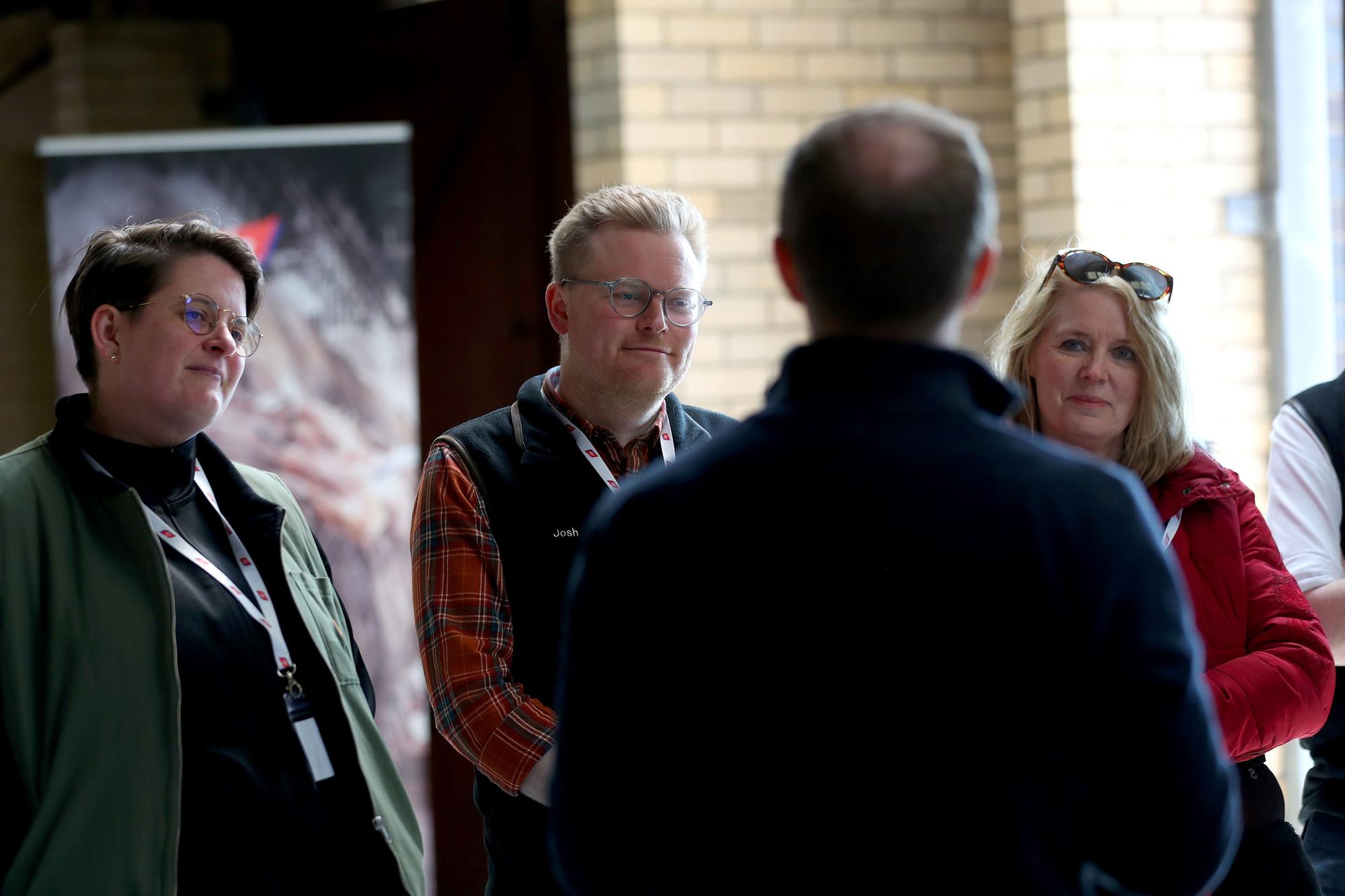 Nottinghamshire MP visit a progressive livestock farm as part of the ...