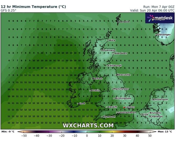 Cold weather forecast shows UK hit by -1C and even snow - map shows ...