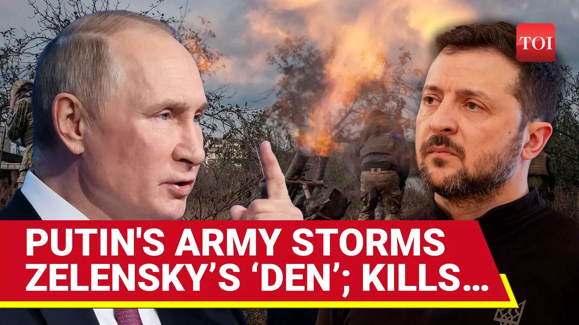 Putin’s Army ‘Takes Control Of Zelensky’s Den’; Crushes Ukrainian ...