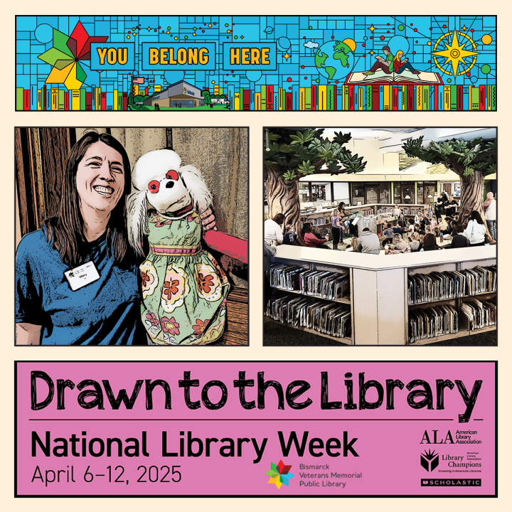Celebrate National Library Week at Bismarck library