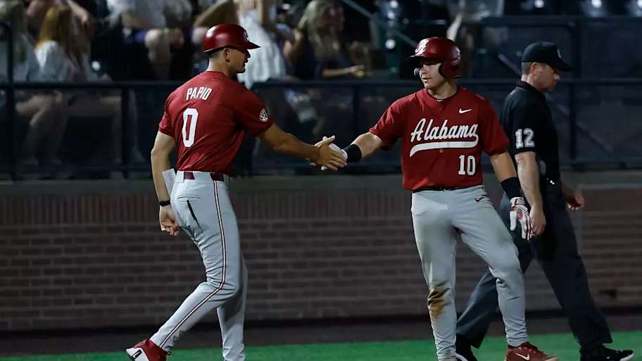 Alabama's D1Baseball Ranking Following Auburn Series Loss