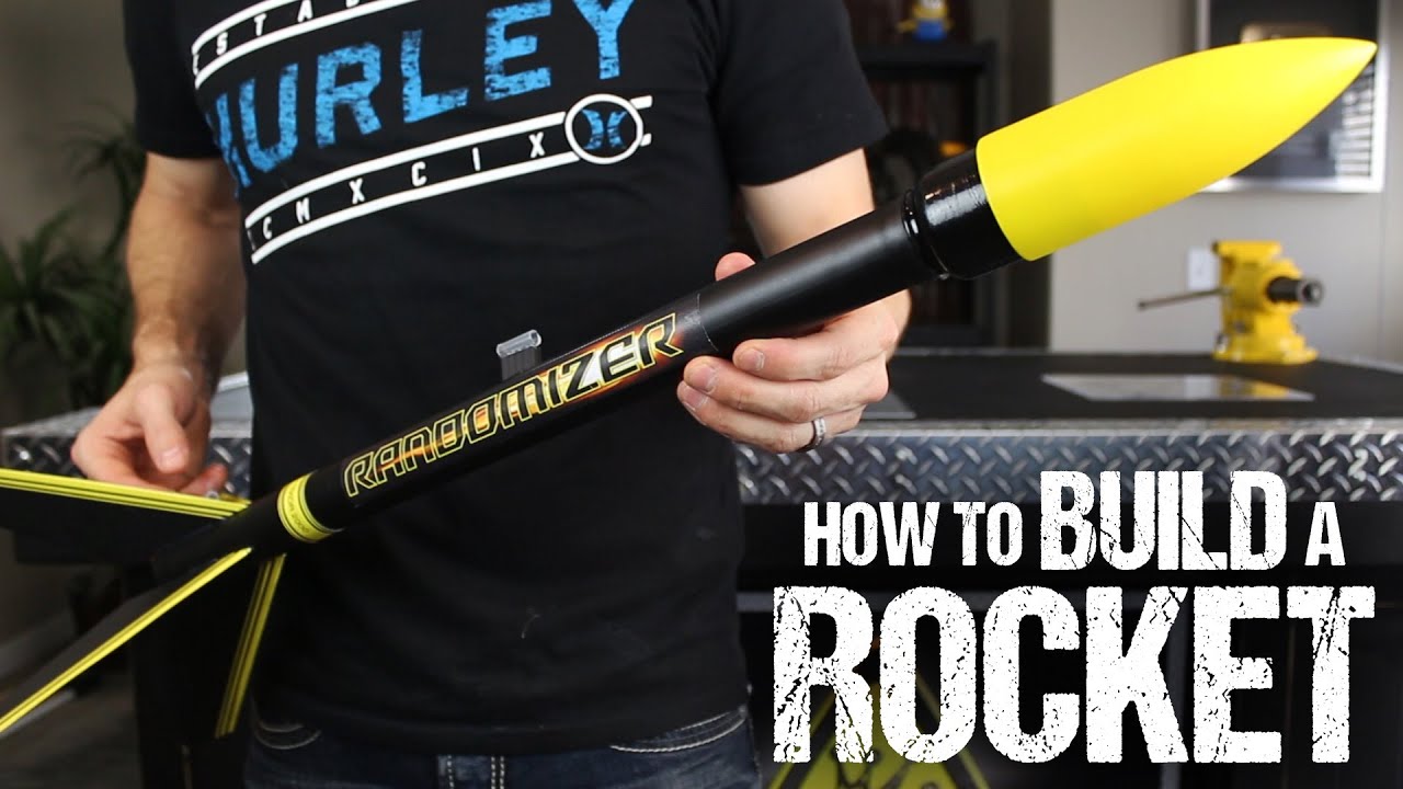 Here's how to build a working rocket from scratch