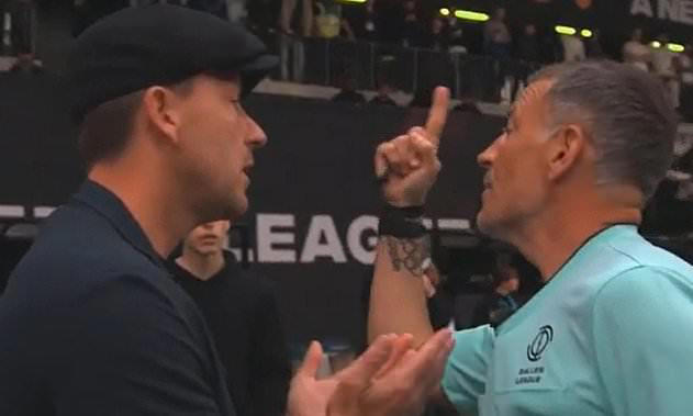 John Terry and Mark Clattenburg clash as tempers flare in Baller League ...