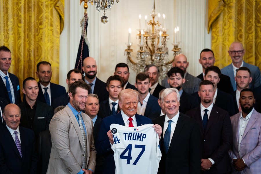 Trump honors Dodgers’ 2024 World Series championship team
