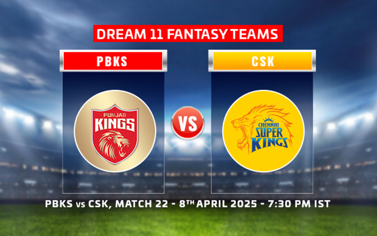PBKS vs CSK Dream11 Prediction: Punjab Kings vs Chennai Super Kings Dream11 Tips & Playing XI ...