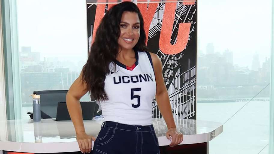 ESPN's Molly Qerim flexes Paige Bueckers UConn fit with killer red heels