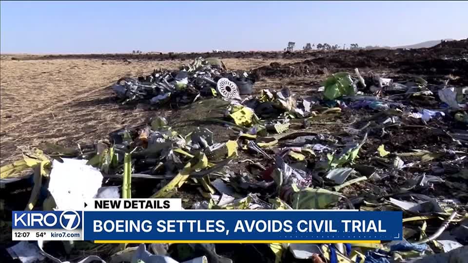 VIDEO: Boeing settles, avoid civil trial