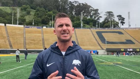 Cal WR Coach Kyle Cefalo Talks About Dazmin James