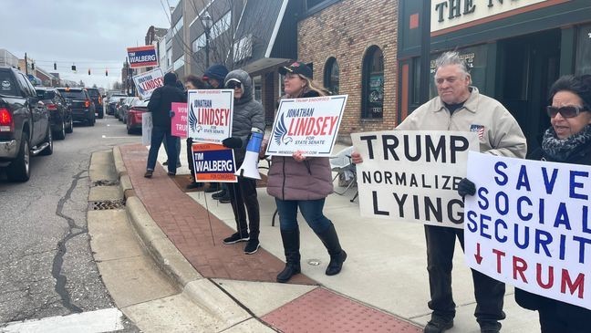 Tensions rise as opposing groups clash over social security protest in ...